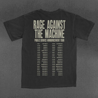 Behind the Scene Machine Tour T-Shirt | Rage Against The Machine ...