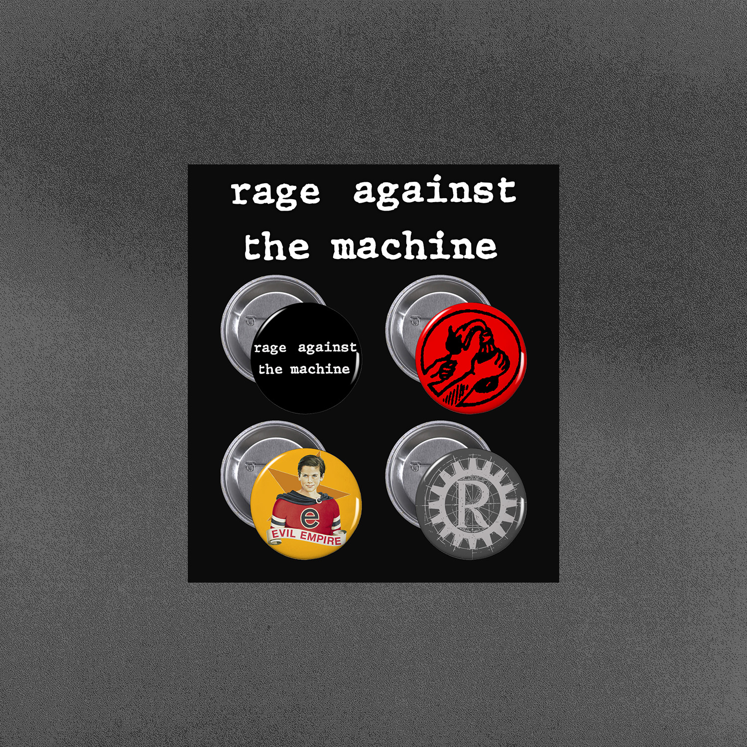 Legacy Button Pack | Rage Against The Machine Official Store