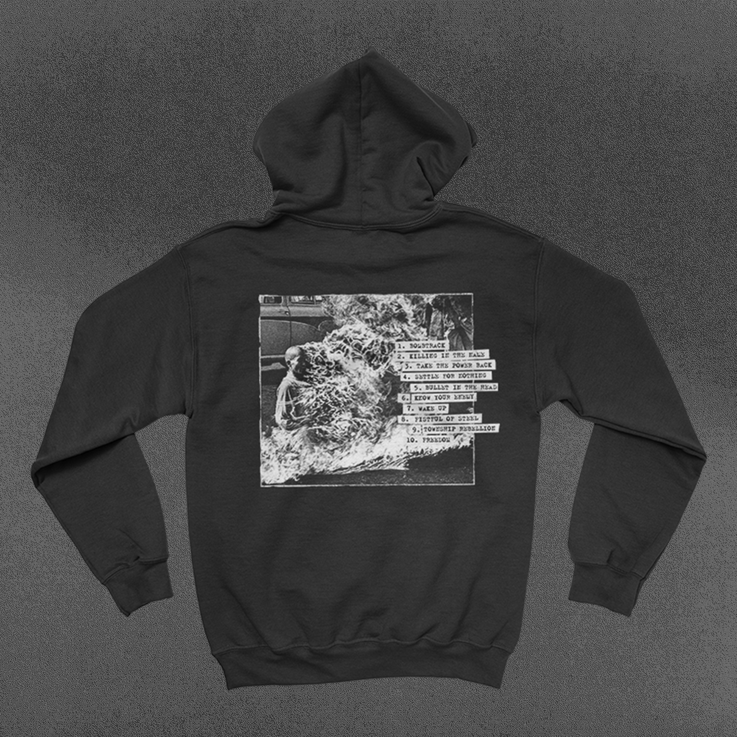 RATM Debut XXX Hoodie | Rage Against The Machine Official Store