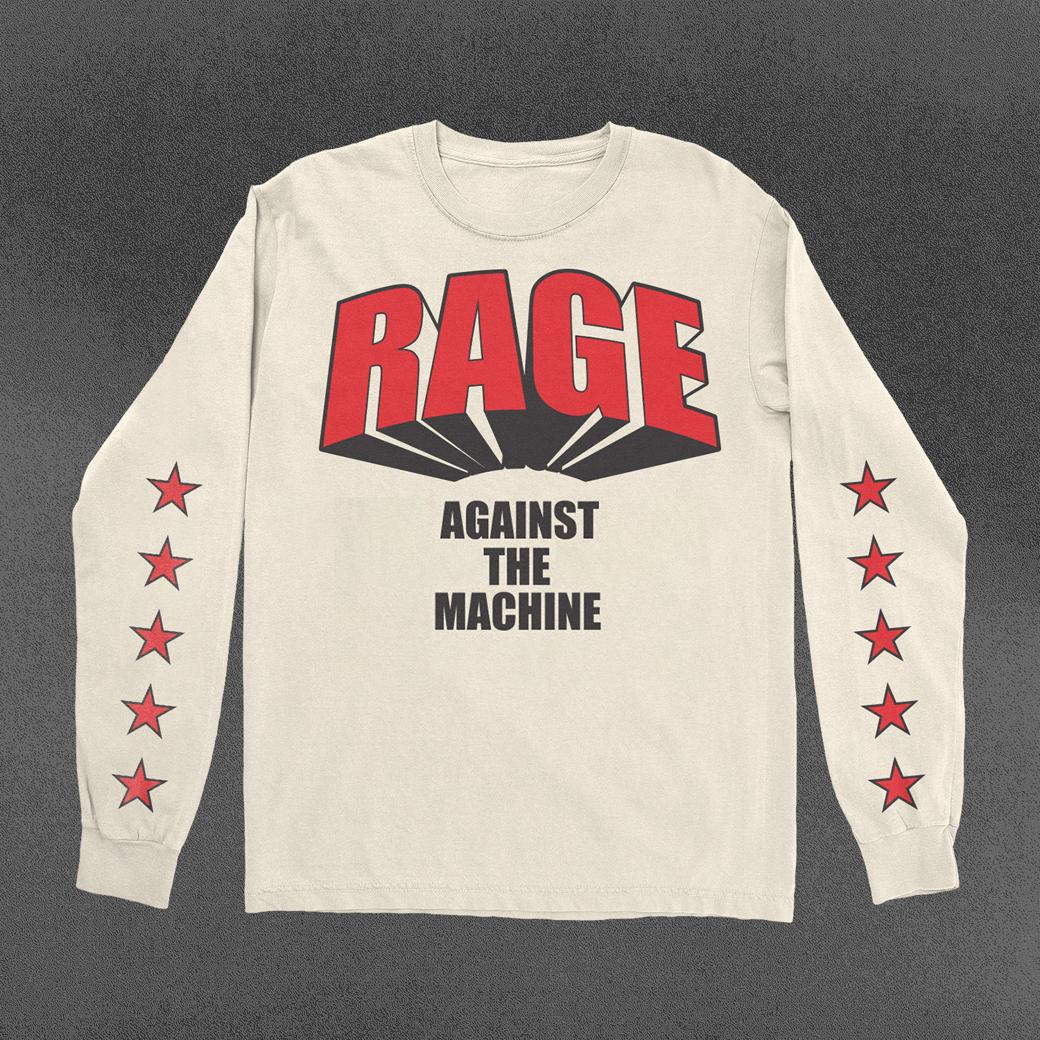 Vintage Sport Long Sleeve T-Shirt | Rage Against The Machine Official Store